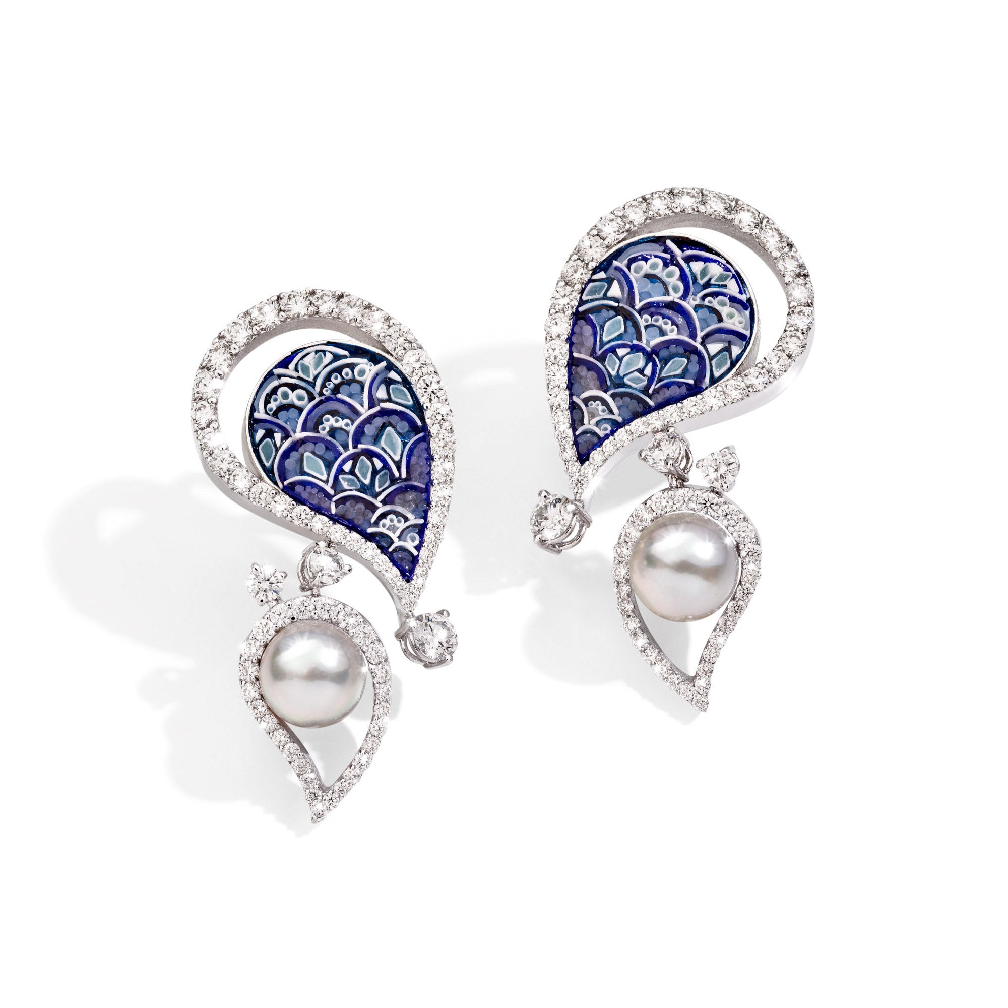 Calipso Blue Earrings – Sicis Jewels